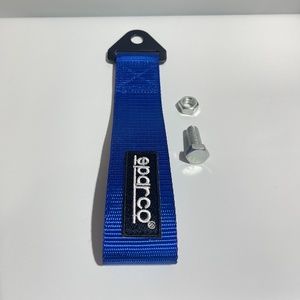 Accessories | Sparco Tow Strap Blue Car Tow Strap Jdm Style | Poshmark